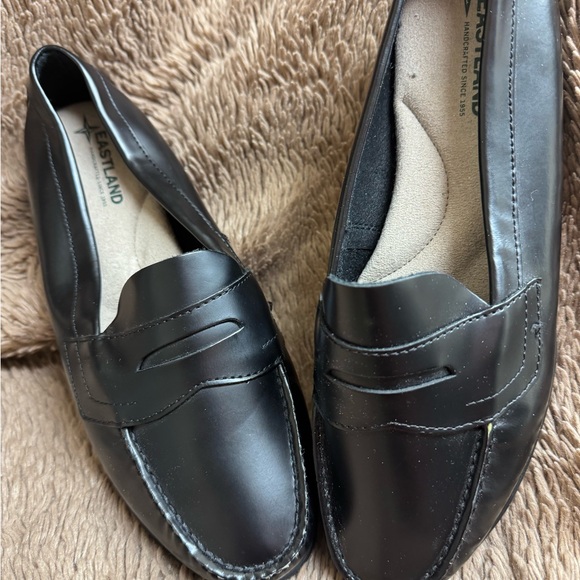 Eastland | Shoes | Eastland Dark Leather Slipon Shoes | Poshmark